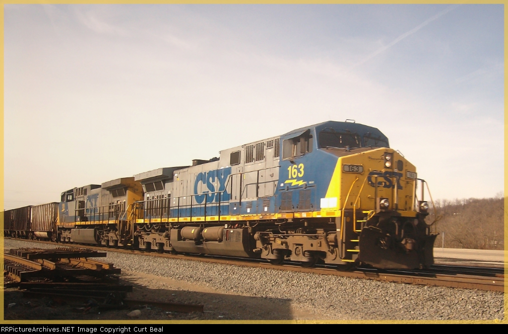 CSX 163 and 129
